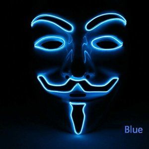Cosplay | Accessories | Clubbing Rave Party Light Up Scary Led Mask ...